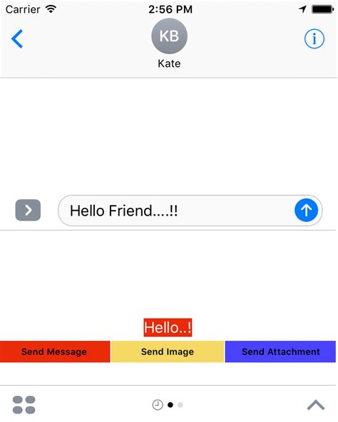 Imessage Apps In Ios 10 How To Create Imessage Application