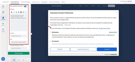 How To Customize Cookie Banner Using Cookieyes Webapp