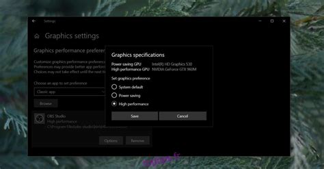 Comment Forcer Une Application à Utiliser Le Gpu Dédié Sous Windows Toptipsfr