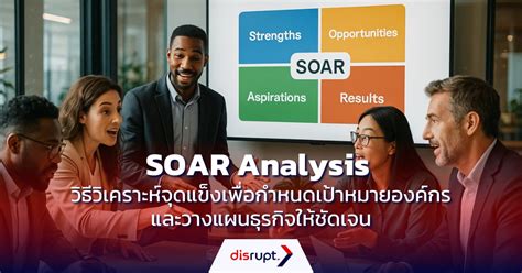 Soar Analysis เครื่องมือวิเคราะห์จุดแข็ง กำหนดเป้าหมายองค์กร