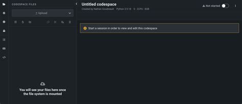 add a codespace datarobot docs