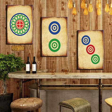 Hd 인쇄 도박 마작 캔버스 회화 레트로 홈 장식 마작 그림 클럽 카지노 바 레스토랑 장식 포스터 프레임그림 And 서예 Aliexpress