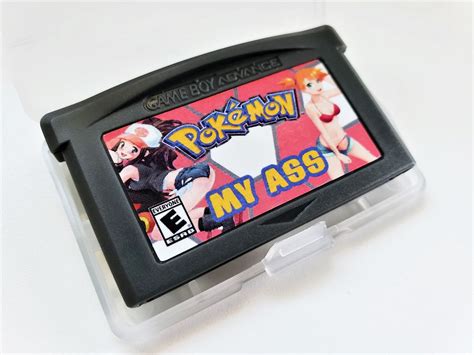 Pokemon My Ass Gameboy Advance Gba Custom Fan Made Hack Retro Gamers Us