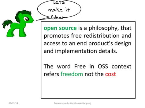 Power Point Presentation On Open Source Software Ppt