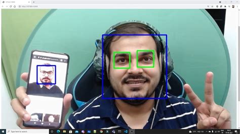opencv face and eye detection in flask web framework youtube