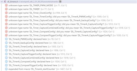 Lp Mspm0g3507 Ccstheia中无法找到头文件 Msp 低功耗微控制器论坛 Msp 低功耗微控制器 E2e™ 设计支持