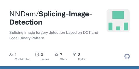 Github Nndamsplicing Image Detection Splicing Image Forgery