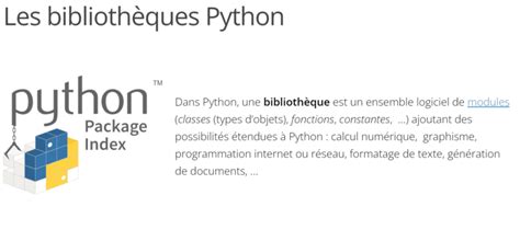 PyWin Une extension Python réservée aux systèmes Windows