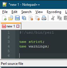Perl Langs Model Xml Does Not Include Warnings Keyword Issue
