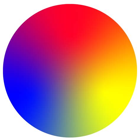 html how to create svg gradient with 3 points set out in a triangle that blend together