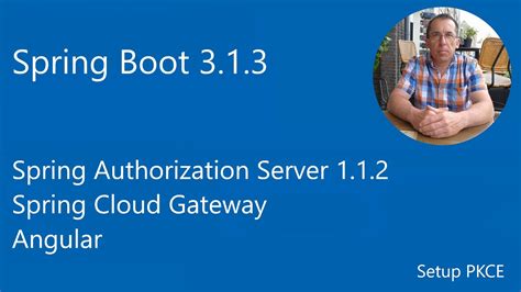 Spring Authorization Server Spring Cloud Gateway Angular App Setup