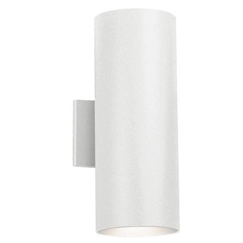 Kichler 9246bk Cylinder 15 2 Light Wall Light Black Lovethislighting