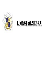 Introduction To Linear Algebra Understanding Linear Equations Course Hero