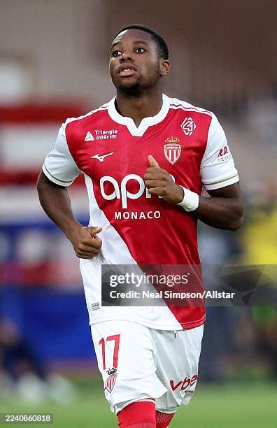 Stanis Idumbo Muzambo Of As Monaco Running During The Ligue 1 News