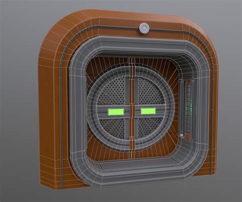 Artstation Airlock Door Resources