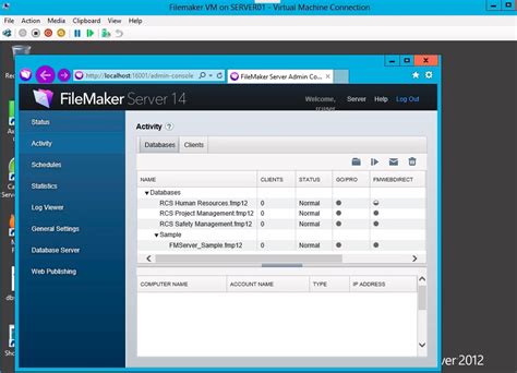 Solved Filemaker Webdirect Databases Not Available Experts Exchange