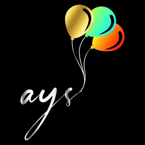 Premium Vector Ays Monogram Logotype For Celebration Event Wedding