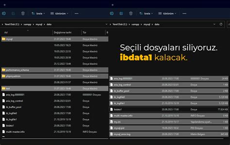 Mysql Shutdown Unexpectedly Hatası Nasıl Çözülür