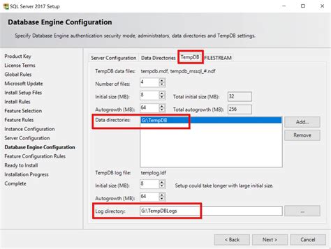 Sql Server 2017 Step By Step For Sccm Installation Sccm Microsoft