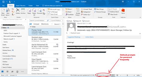 Outlook Continually Prompts For My Password Foetron Microsoft Cloud