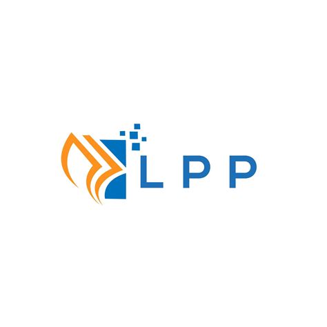 Lpp Credit Repair Accounting Logo Design On White Background Lpp