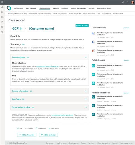 Sharepoint Knowledge Management 8 Best Practice Examples Content Formula