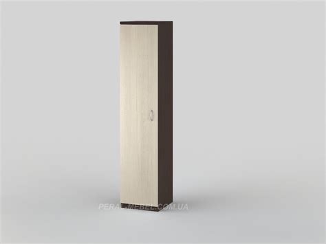 Офисный пенал шкаф для документов с полками и дверьми