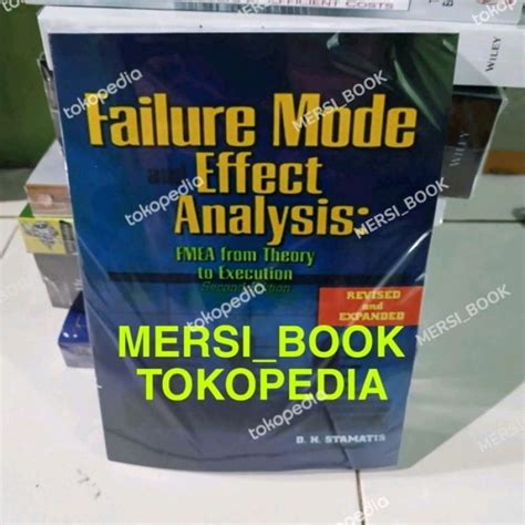 Promo Buku Failure Mode And Effect Analysis Fmea From Theory To