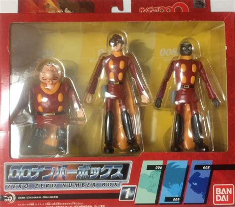 Cyborg 009 Zero Zero Number Box 1 Uk Toys And Games