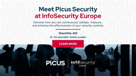 Picus Security On Linkedin Meet Picus Security At Infosecurity Europe
