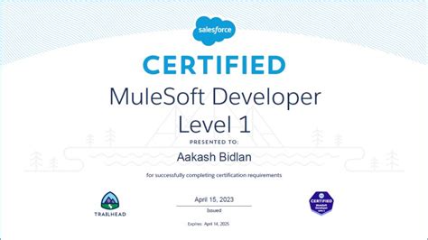 Mcd Mulesoftdeveloper Mule4 Keeplearning Aakash Bidlan