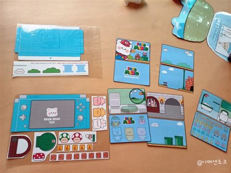 재미있는 셀프 종이놀이북 스퀴시 만들기 무료도안 활용ㅣ뚠뚠토이ㅣ토리ㅣ따니네만들기ㅣ주노베어ㅣ소워니놀이터 네이버 블로그