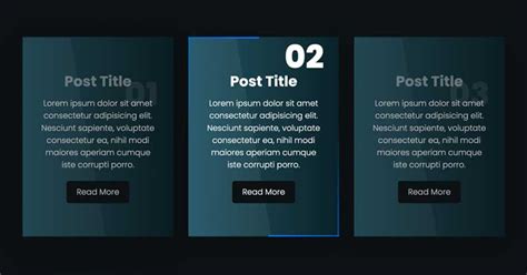 Cards With Css Animation Hover Effect