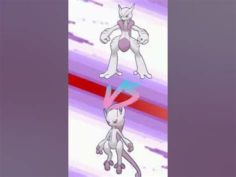 Mega Mewtwo X Vs Mega Mewtwo Y Youtube