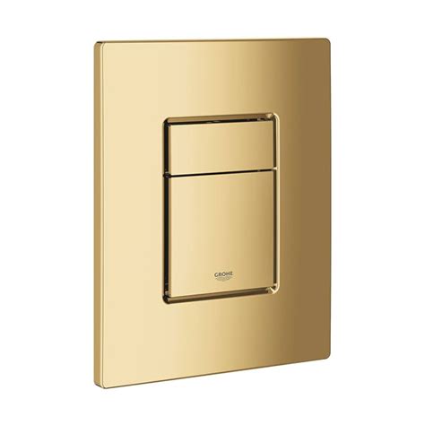 Grohe Rectangular Flush Plate Brushed Warm Sunset Bnaia