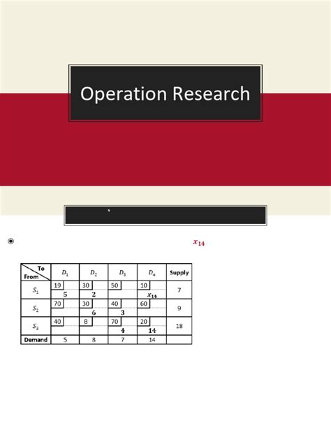 Operations Research Lecture 10 Pdf Mathematical Analysis Algorithms And Data Structures