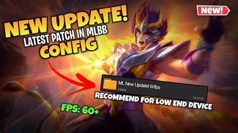 New Update Ml New Anti Lag Config 60fps Fast Responsive Anti High