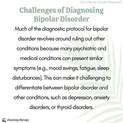 Criteria For Bipolar Disorder Diagnoses