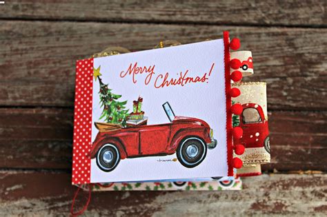 Merry Christmas Junk Journal Caravan Sonnet