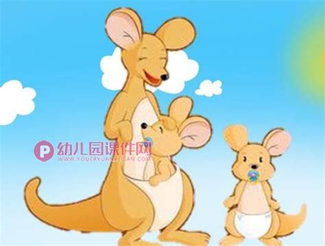 小班音乐活动课件PPT袋鼠妈妈PPT课件歌曲图片 幼儿园课件网