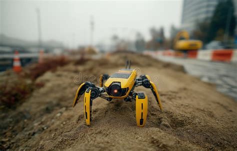 Innovative Quadruped Robot Enhancing Security Measures At Japanese