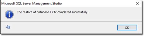 Backup And Restore Using Sql Server Management Studio