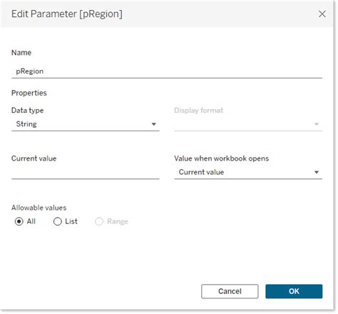 multi select parameters in tableau