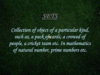 Maths Sets Ppt PPTX Physics Science