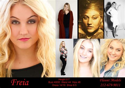 Freia — Flaunt Model Mgmt