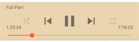 flutter how to make music slider start time and end time stack overflow