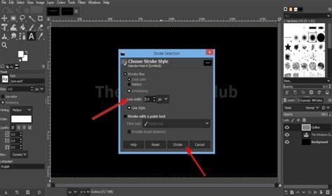 How To Add Neon Glow Effect Text In GIMP