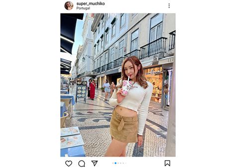 てんちむ、へそ出しピッタリニットandタイトミニで美脚あらわなショットを公開！ Wwsチャンネル