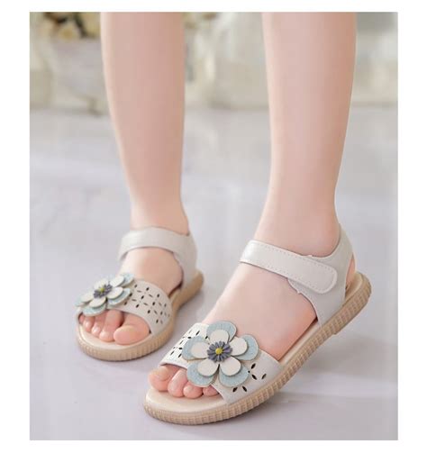 Badu Bg Нов модел детски сандали в три цвята за момичета Badu Bg