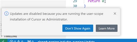 Updates Are Disabled Because You Are Running The User Scopex